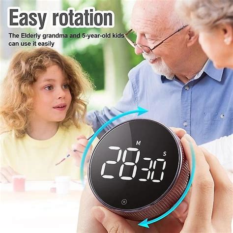 Digital Kitchen Timer Large Magnetic Led Countdown Timer With Constant Light Function For