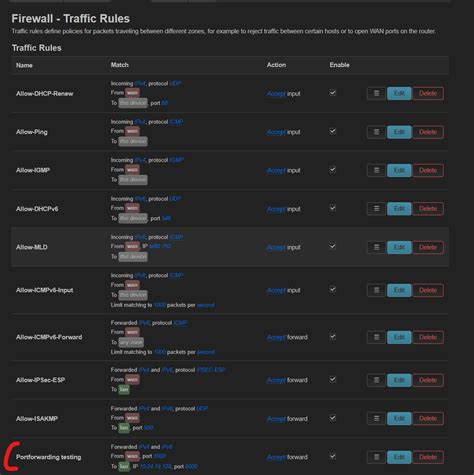 port forwarding not working network and wireless configuration