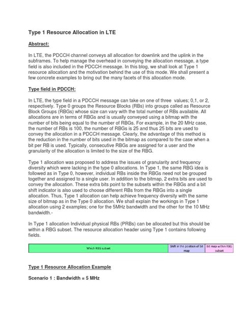 Lte Cell Specific Reference Signal Power Setting Pdf Lte