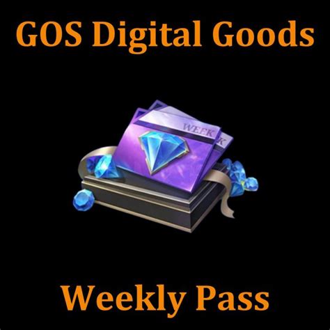 Mobile Legends Diamonds Weekly Pass Mm