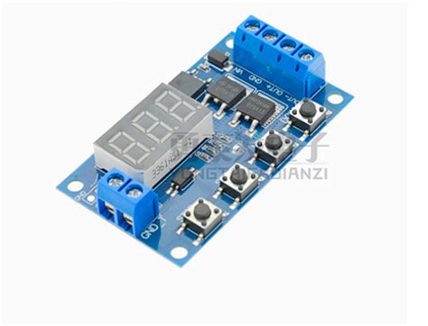 Trigger Cycle Timing Delay Switch Circuit Dual Mos Tube Control Board