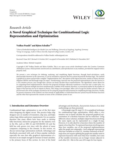 pdf a novel graphical technique for combinational logic