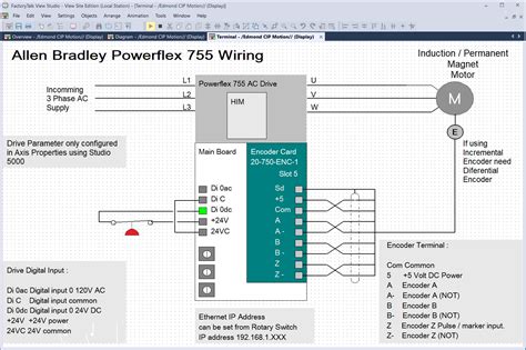 How To Setup Allen Bradley Powerflex 755 Ac Drive For Motion Control