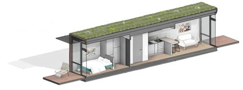 Shipping Container Micro Homes With Green Roofs Planned For Uk