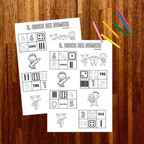 Il Gioco Dei Numeri Le Tabelle Per Riconoscere I Numeri