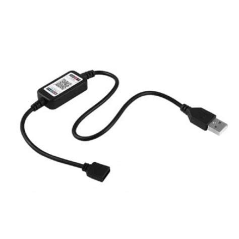 Black 4PIN LED Strip Mini Bluetooth Controller 5 24V Buy Online At Low Price In India