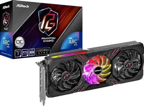 Asrock Intel Arc A770 Phantom Gaming D 8gb Oc 8gb Ddr6