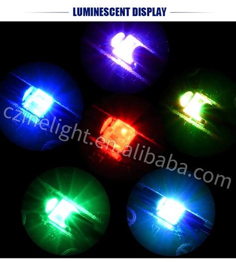 czinelight quality smd 0805 rgb tri color led diode built in ic fast