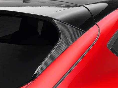 Speedform Mach E Exterior Hatch Trim Black Carbon Fiber Me5387 21 26 Mustang Mach E Free