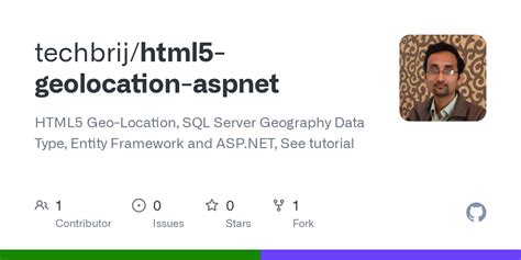 Github Techbrijhtml5 Geolocation Aspnet Html5 Geo Location Sql