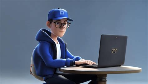 Premium Ai Image Computer Programmer Student Online