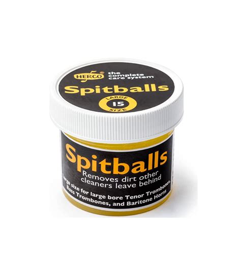 Herco Spitballs L Wind Instrument Cleaning Discs