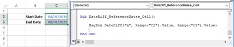 Vba Datediff Function Automate Excel
