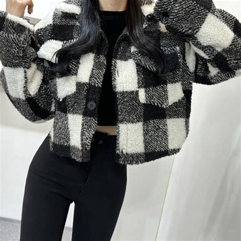 체크 남방 아우터 자켓