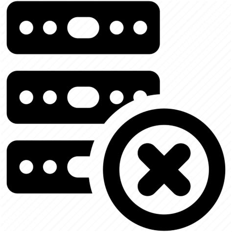 Database Error Server Icon