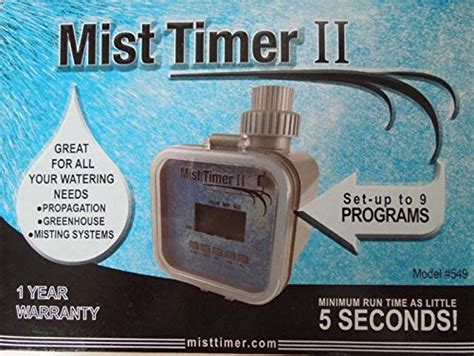 Mist Timer Ii Times In Seconds Irrigation Supplies