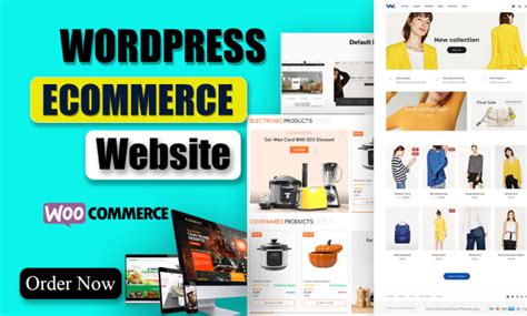 Build Ecommerce Website Online Store Or Woocommerce Wordpress Website