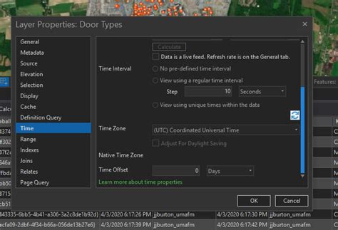 Time Zone Toggle In Arcgis Pro Esri Community