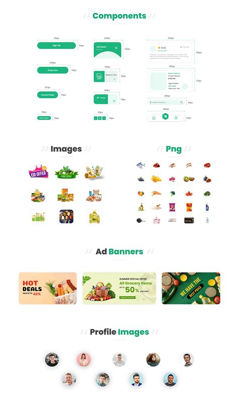 Easy Grocery UI UX Case Study Local Grocery App Behance