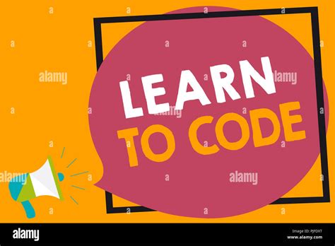 Word Writing Text Learn To Code Business Concept For Learn To Write Software Be A Computer