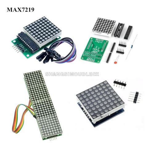 MAX7219 DOT MATRIX MCU Control LED Display Module For Arduino Raspberry Pi EUR 2 32 PicClick DE
