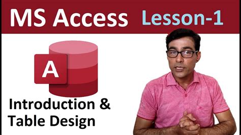 Ms Access Tutorial For Beginners Part 1 Ms Access 2007 2010 2013 In Hindi What Is Ms Access