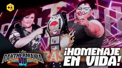 ¡homenaje En Vida A Martha Villalobos Y Wendy Las Rockeras Youtube