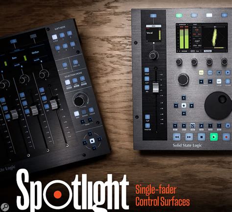 Single Fader Control Surfaces