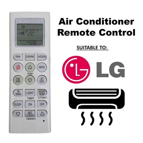 Lg Air Cond Aircon Aircond Remote Control Replacement