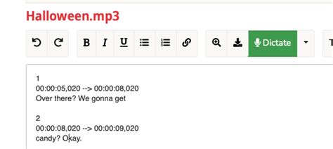 Guide To Automatically Creating Subtitles From An Audio File