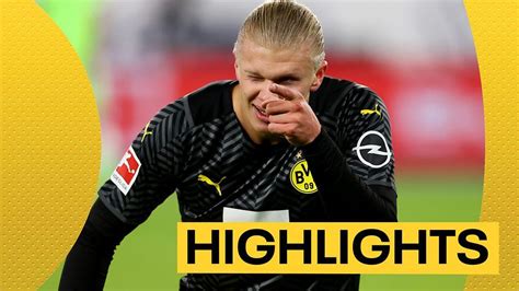 Bundesliga Highlights Erling Haaland Reaches 50 Bundesliga Goals In