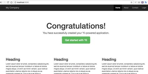 Php Error When Installed Yii2 Stack Overflow