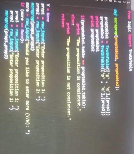 Solved Consistency Of System Descriptions Write A Python