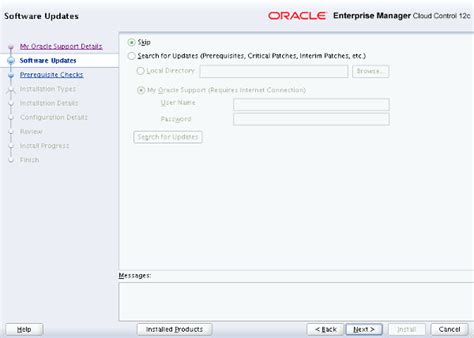 Oracle Base Upgrade Oracle Enterprise Manager Cloud Control 12c Release 3 12cr3 To Release 4