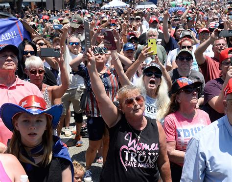 Photos Donald Trump Rally Brings Thousands To Downtown Pickens Sc