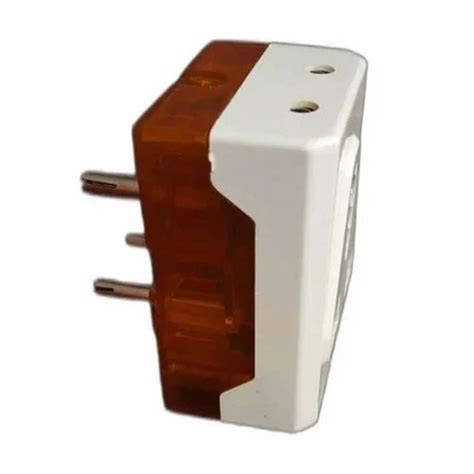 6 A White And Brown Electric Power Socket 3 Pin 240 V At Rs 35 Piece In New Delhi