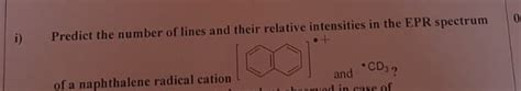 Solved I ﻿predict The Number Of Lines And Their Relative