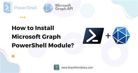 install microsoft graph powershell module sharepoint diary