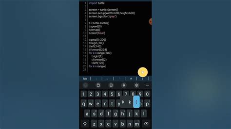 utilizando tartaruga python pt2 python celular coding programming