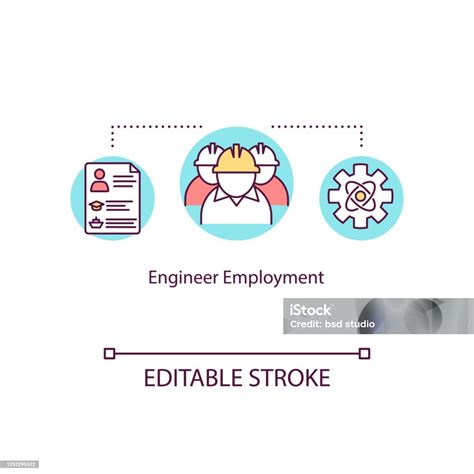 엔지니어 고용 개념 아이콘 물 선박 유지 보수 작업 선박 승무원 아이디어 얇은 라인 그림의 해양 공석 벡터 절연 윤곽선 Rgb
