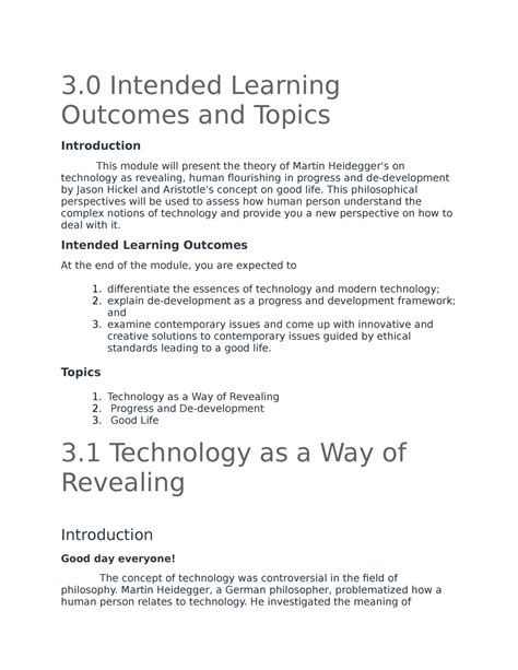 module 3 lecture notes 3 science technology and society tip