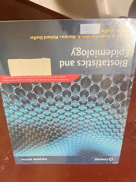 Biostatistics And Epidemiology Hobbies And Toys Books And Magazines
