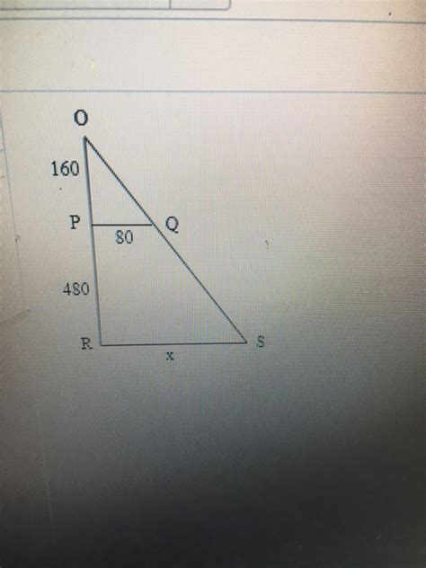 solved there are two similar triangles in the diagram find
