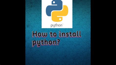 how to install python 3 7 on windows youtube