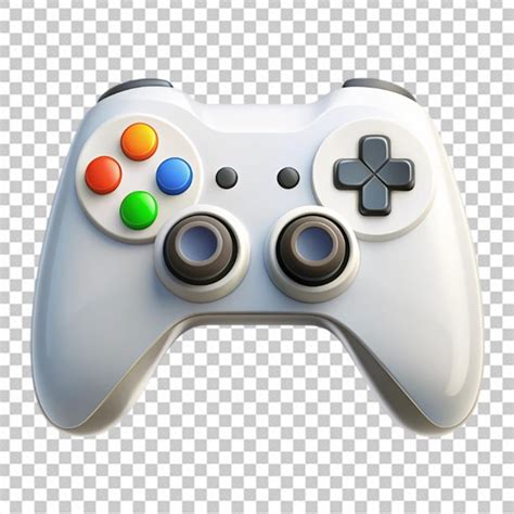 Gamepad Game Controller Icon Isolated 3d Render Png Premium Ai Generated Psd