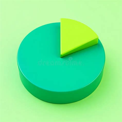Vibrant Pie Chart Representation For Data Analysis Stock Illustration Illustration Of Yellow