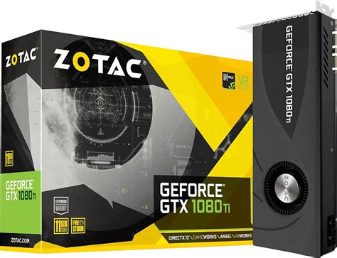 Zotac Geforce Gtx 1080ti Blower 11gb Gddr5x 352bit Vr Ready Amazonde