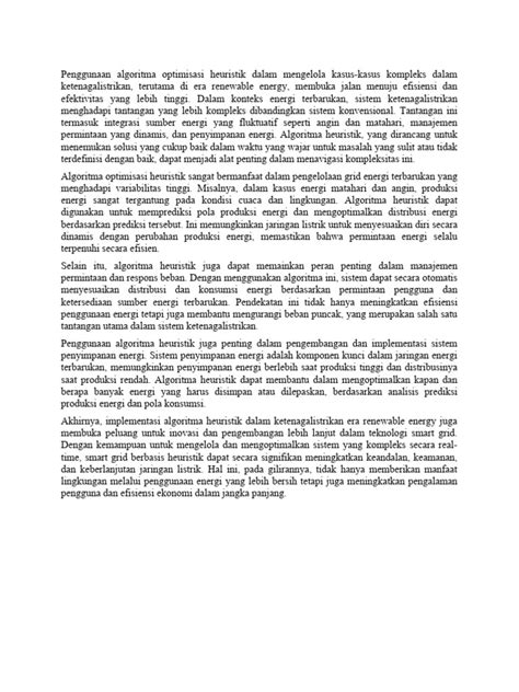 Penggunaan Algoritma Optimisasi Heuristik Dalam Mengelola Kasus Pdf Penggunaan Algoritma Optimisasi Heuristik Dalam Mengelola Kasus Pdf