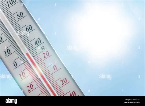 The Thermometer Lies On The Snow In Winter Showing A Negative