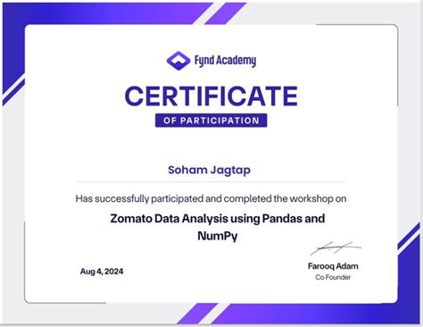 Soham Jagtap On Linkedin Dataanalysis Zomato Datascience Workshop